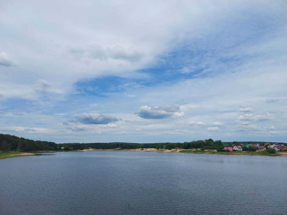 The weir on the dam of the Lubianka reservoir - Tourist trails of ...