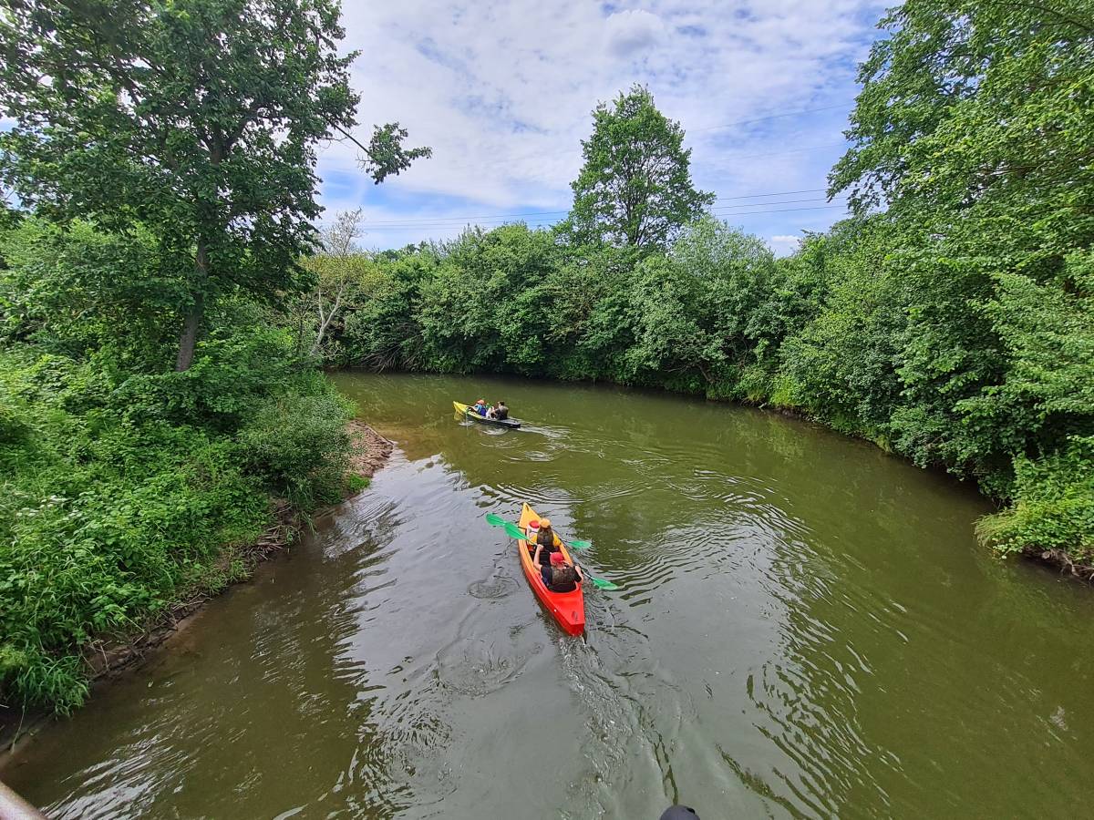 Rzeka Czarna Nida - Świętokrzyskie szlaki turystyczne