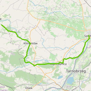 Sandomierz ul. Koseły - Ujazd Zamek Krzyżtopór - Tourist trails of ...